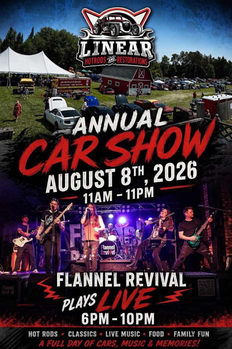 Linear Hotrods Car Show - Birnamwood - 8/8/2026 - Wisconsin Motor Events